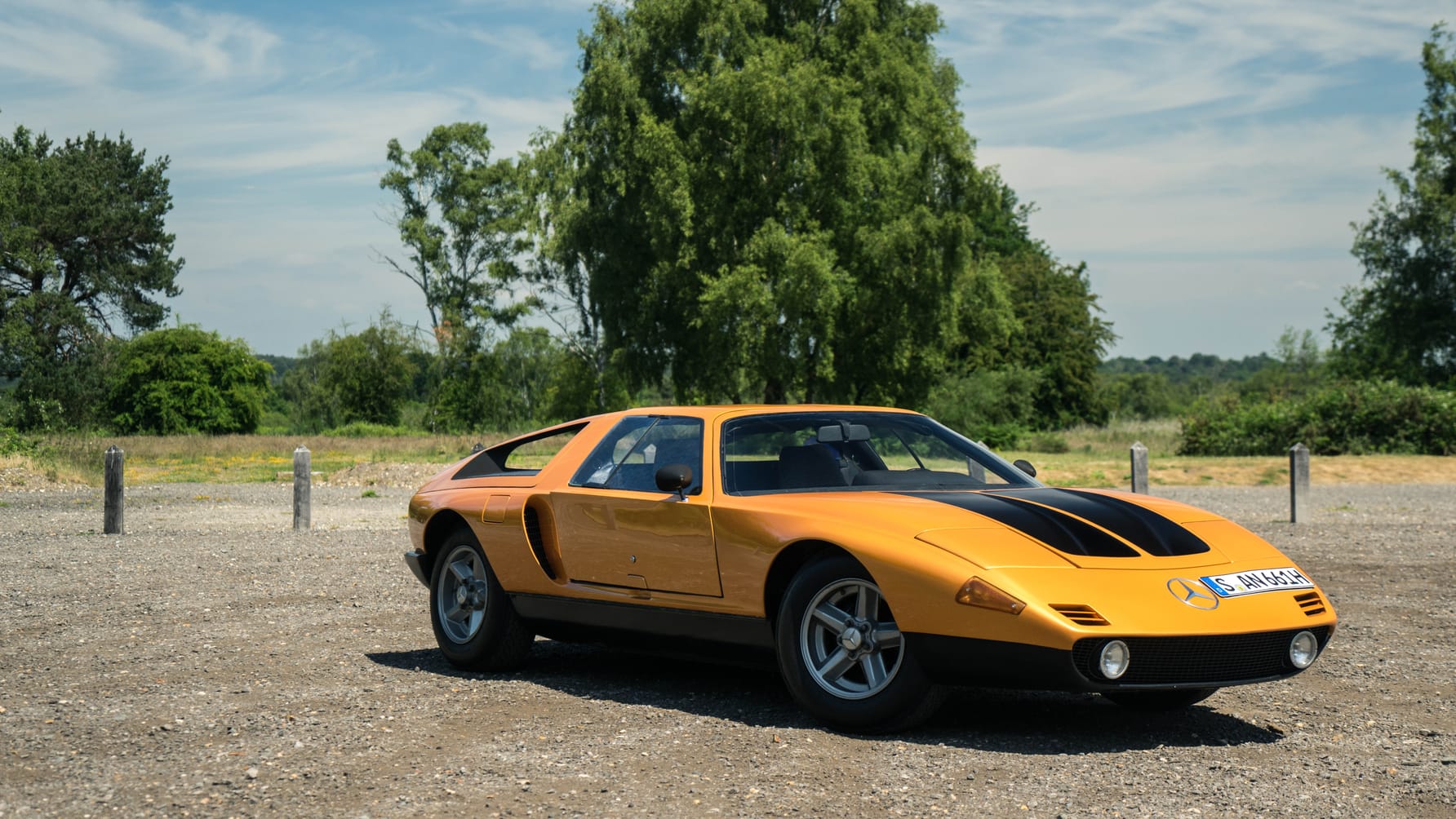 Driving Merc's revolutionary C111 concept | Top Gear