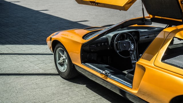Driving Merc's revolutionary C111 concept | Top Gear