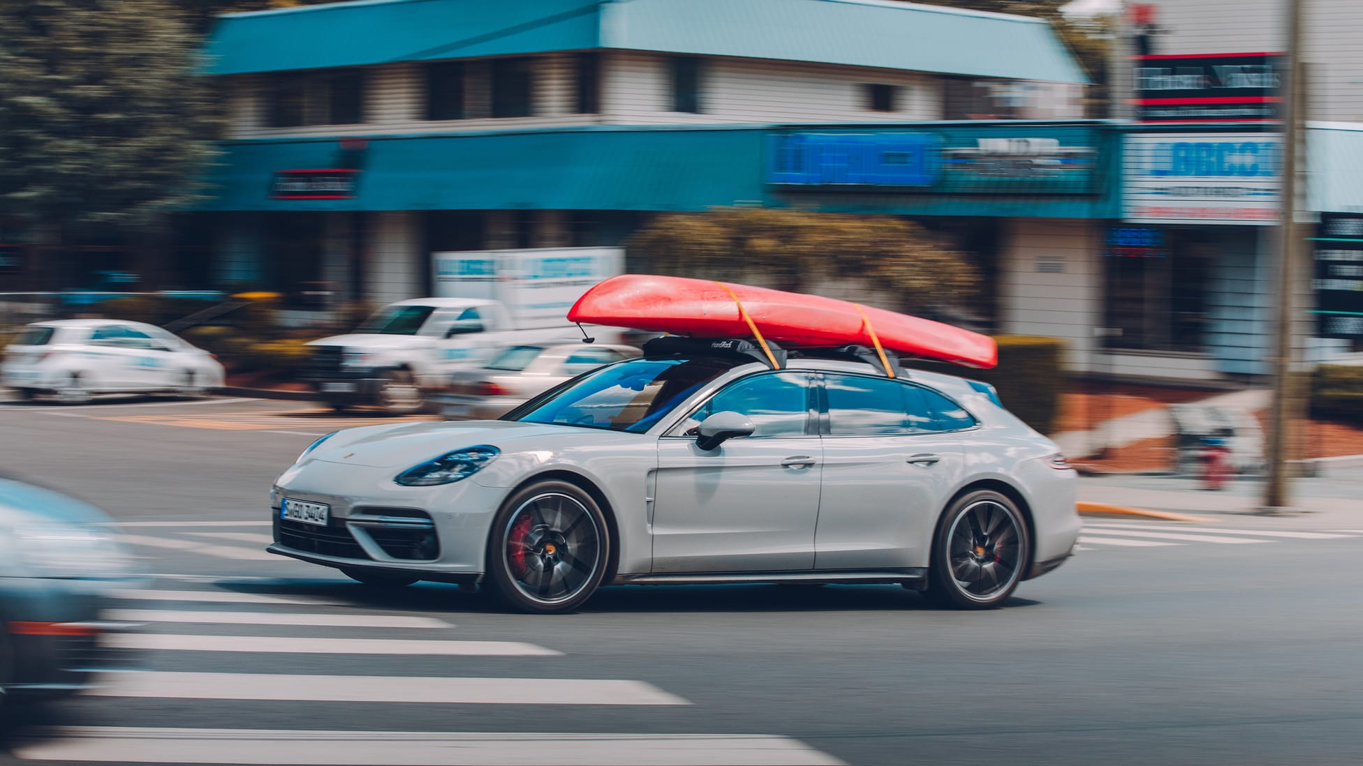 Weekend brake: an adventure in Porsche's new estate | Top Gear