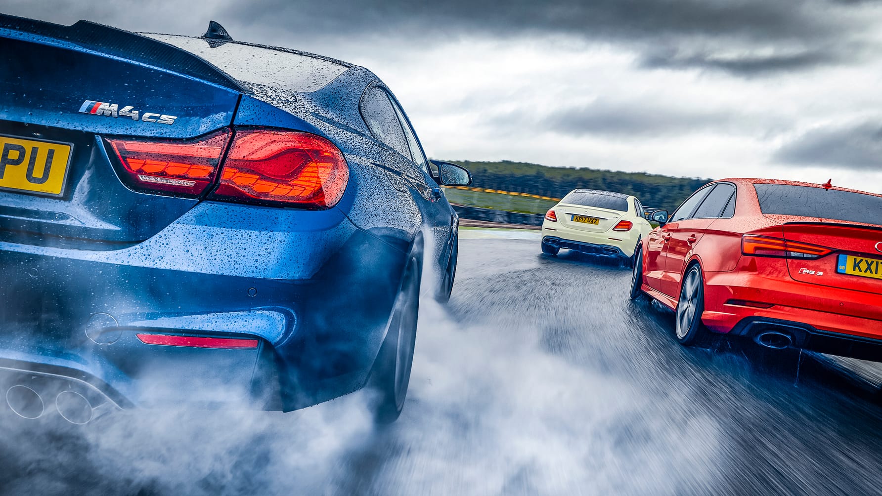 Speed Week 2017: E63 AMG vs Audi RS3 vs BMW M4 CS | Top Gear