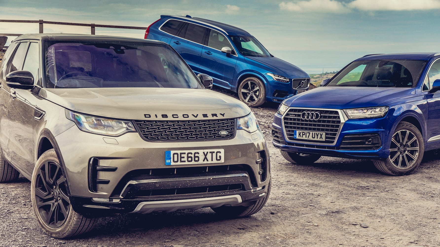 Land Rover Discovery vs Audi Q7 vs Volvo XC90 | Top Gear