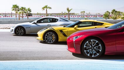 V8 club: Lexus LC500 vs GranTurismo vs Corvette | Top Gear