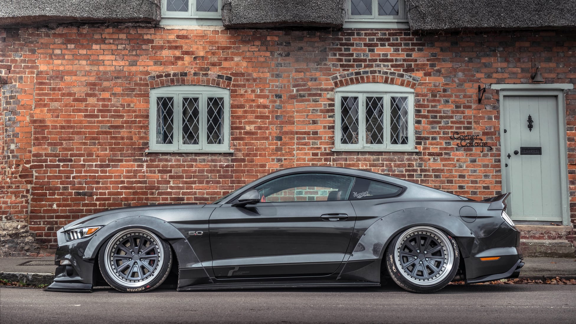 Driving Liberty Walk's monster Mustang | Top Gear