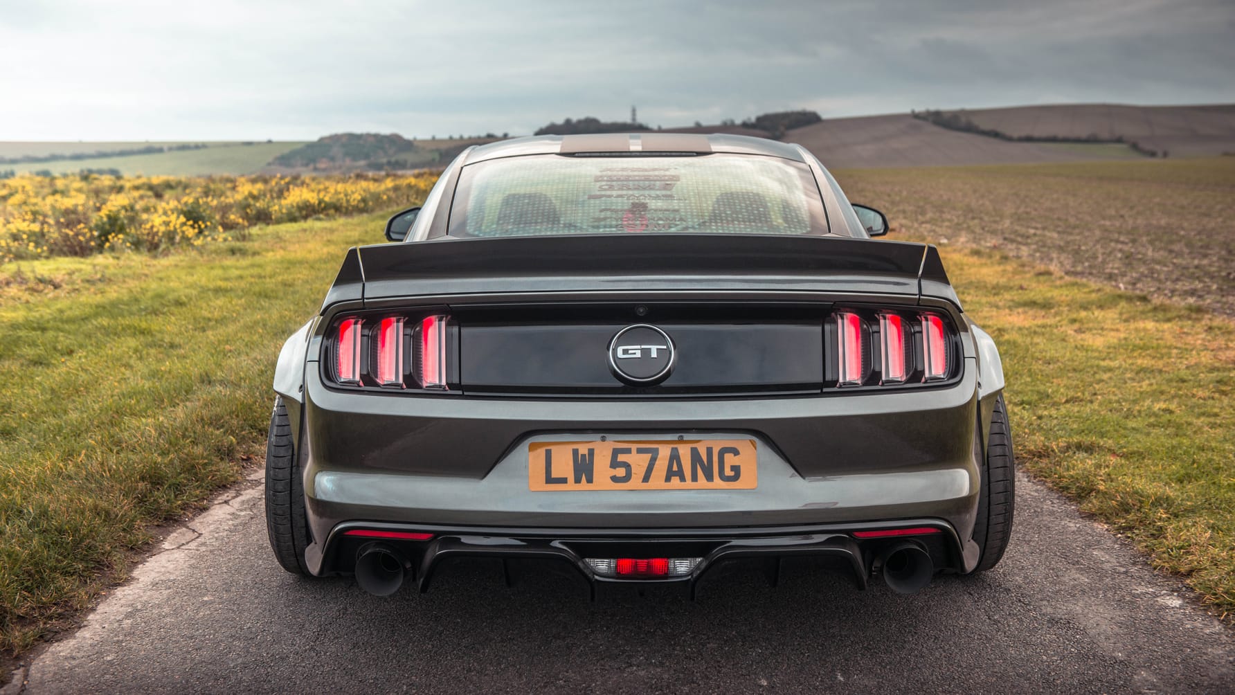 Driving Liberty Walk's monster Mustang | Top Gear