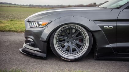 Driving Liberty Walk's monster Mustang | Top Gear