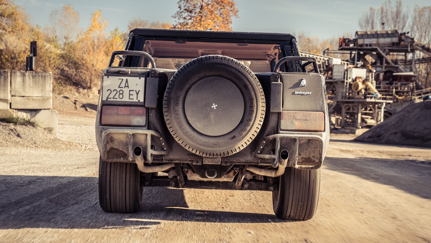 Driving the original Rambo Lambo: the LM002 | Top Gear