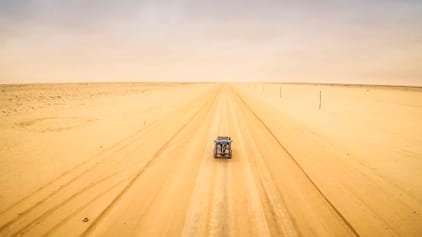 Taking on Namibia in TG's Project Swarm | Top Gear