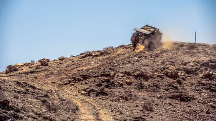 Taking on Namibia in TG's Project Swarm | Top Gear