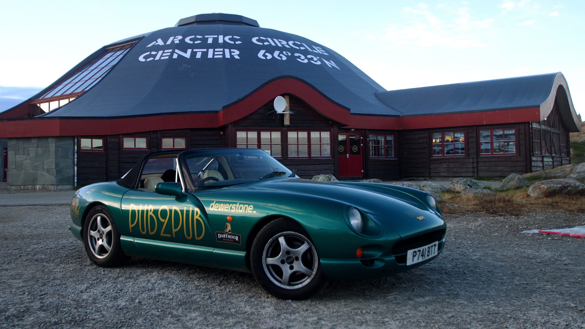 Here's the story of a 20,000 mile road-trip in a TVR | Top Gear