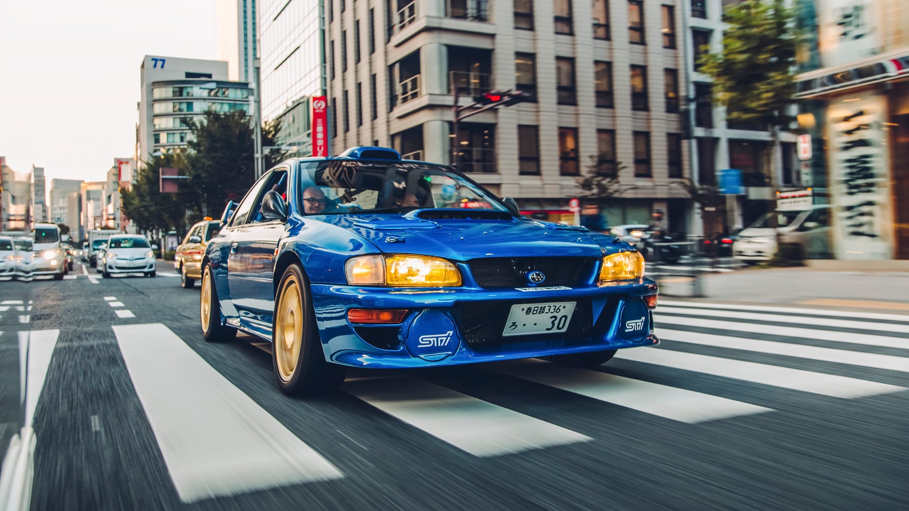 Commuting through Tokyo in a Subaru Impreza rally car | Top Gear