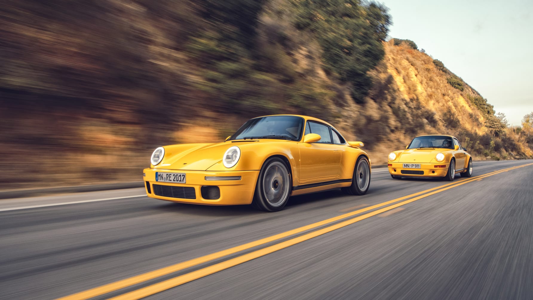 Driving the original Ruf Yellowbird CTR... and the new one | Top Gear