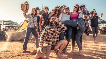 We visit the wildest car party on the planet | Top Gear