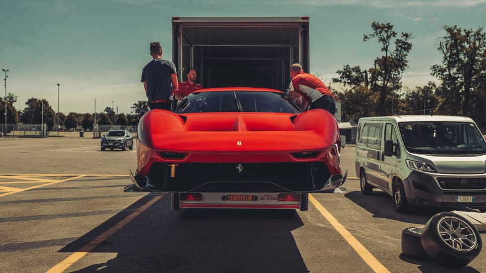 Driving the one-off Ferrari P80/C | Top Gear