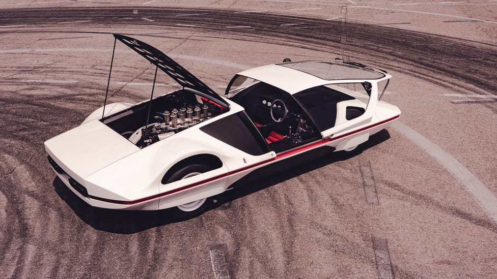 Ferrari Modulo reborn: the world's wedgiest car comes to life | Top Gear