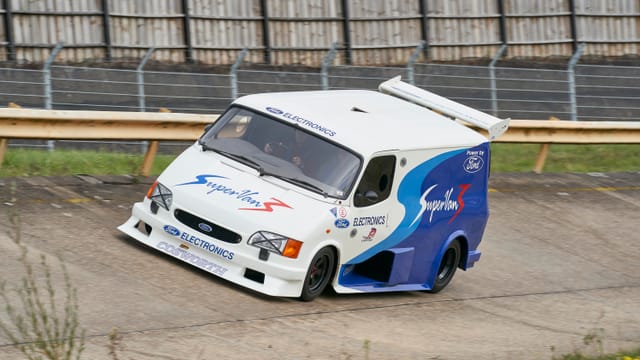 Supervans: TG tests Ford's craziest fast Transits | Top Gear