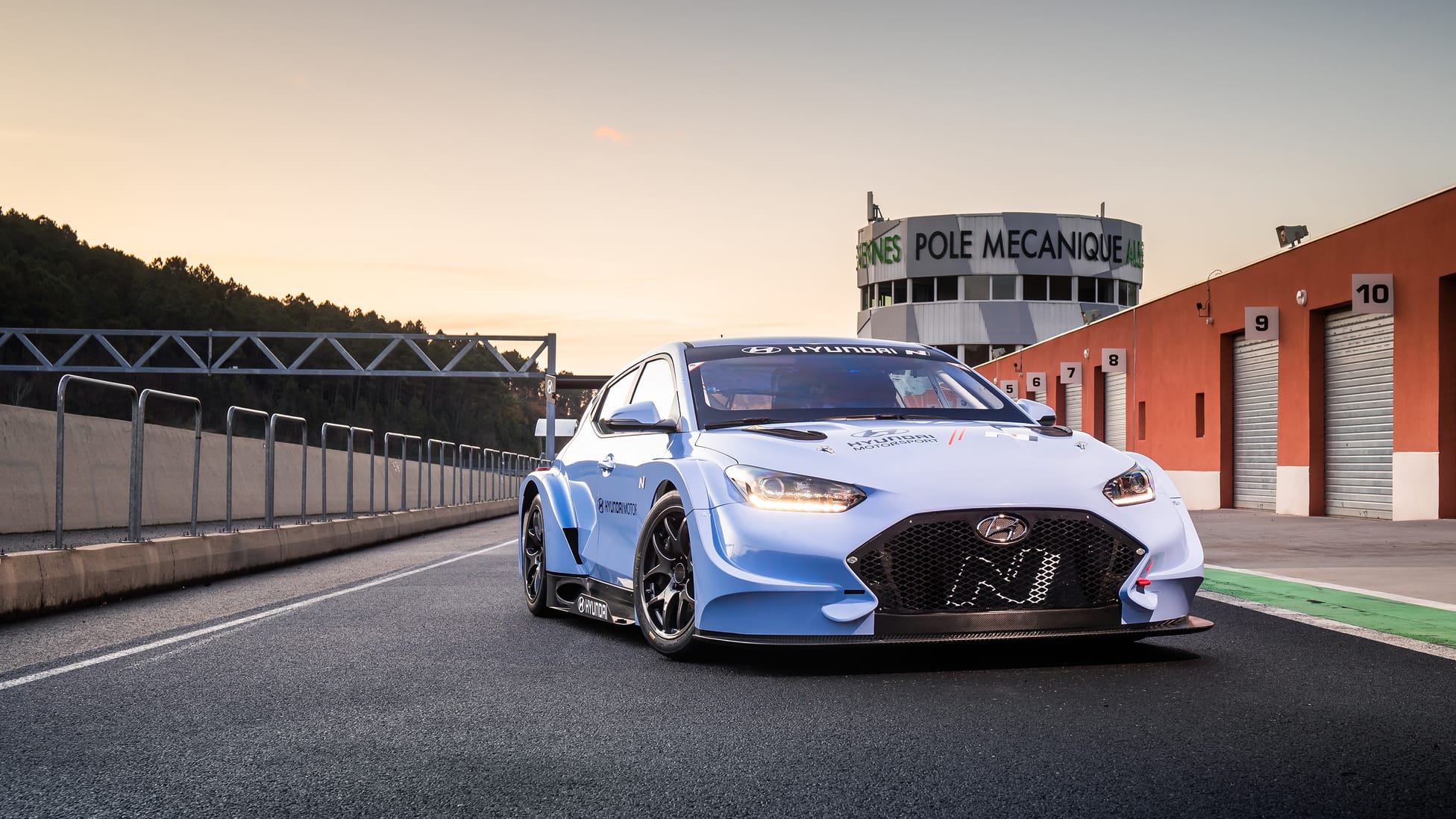 High voltage: driving Hyundai's electric touring car | Top Gear
