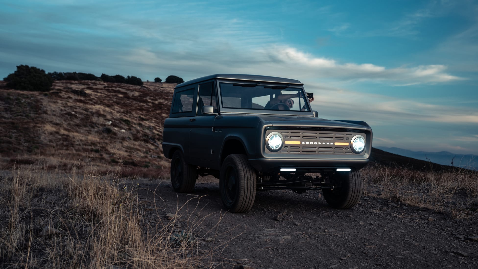 Driving Zero Labs' electric Ford Bronco | Top Gear
