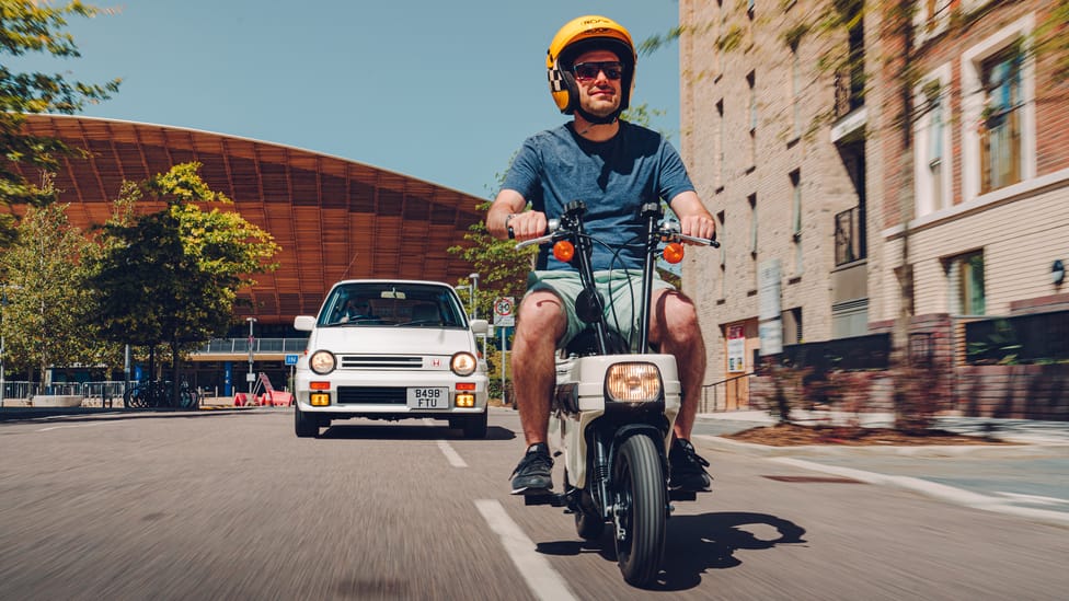 City, slicker: Honda City Turbo vs Honda e | Top Gear