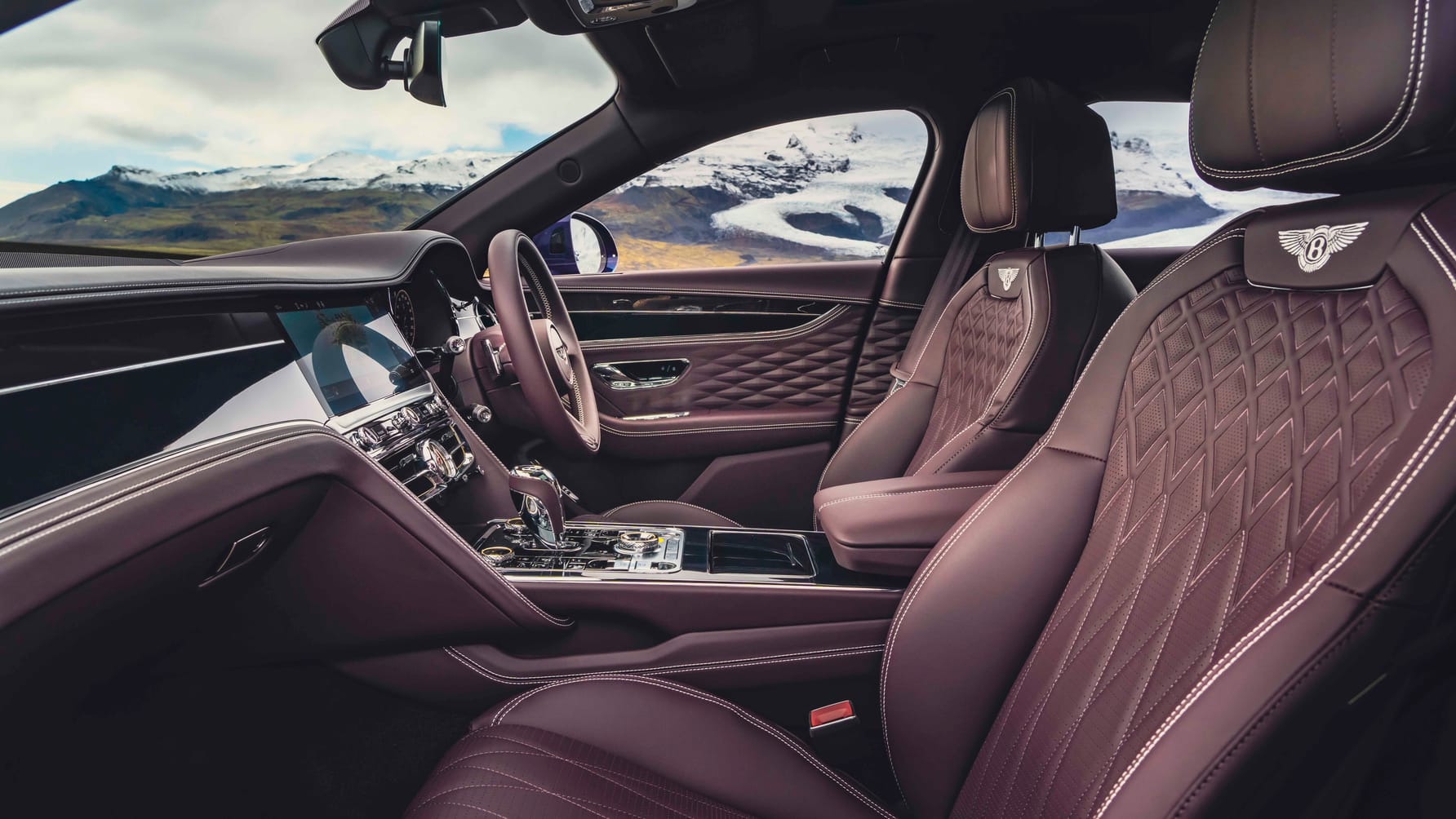 Across Iceland in a Bentley Flying Spur Hybrid | Top Gear