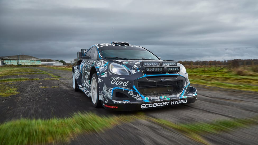 A closer look at Ford's new hybrid Puma WRC racer | Top Gear