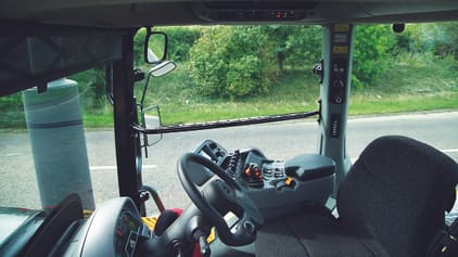 From the archives: commuting in the Agco Challenger MT875B | Top Gear