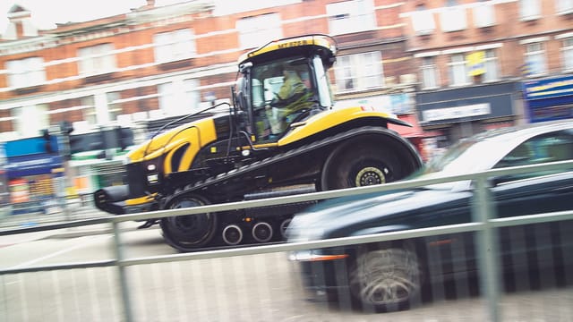From the archives: commuting in the Agco Challenger MT875B | Top Gear