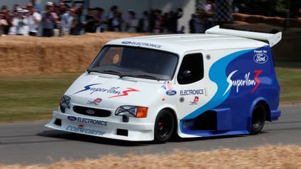 A closer look at the new, electric Ford Supervan | Top Gear