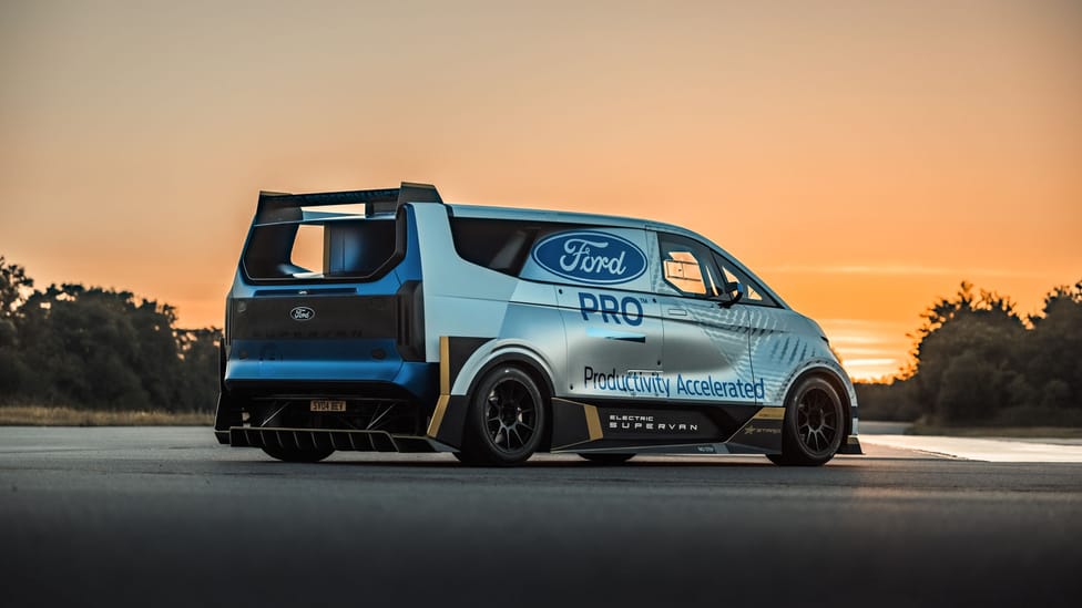 A closer look at the new, electric Ford Supervan | Top Gear