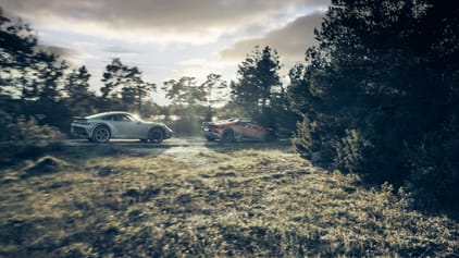 Dirty rotten scoundrels: Lamborghini Huracán Sterrato vs Porsche 911 ...