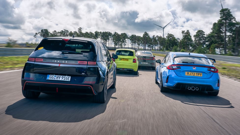 50 shades of wahey! Speed Week's big fat hot hatch test | Top Gear