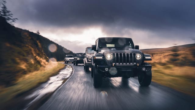The big off-road test: Defender vs G-Class vs Bronco vs Wrangler | Top Gear