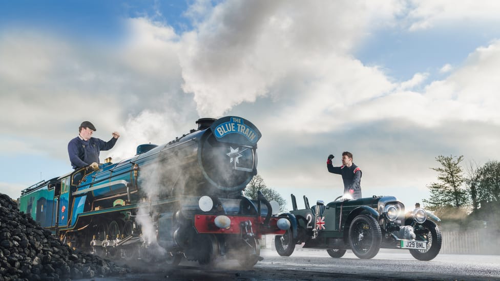 Smoky and the bounder: LCC Bentley Blower Jr vs Samson steam train ...