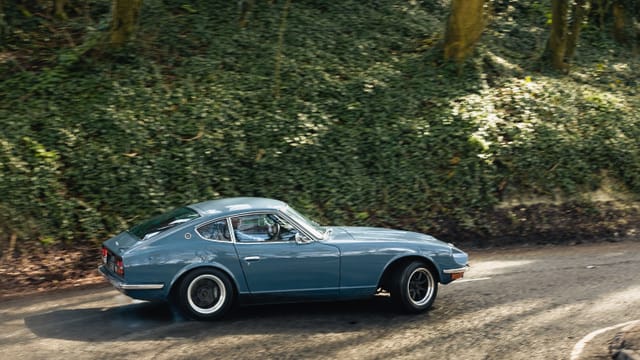 Catching Zs: a (quiet) drive in an electrified Datsun 240Z | Top Gear