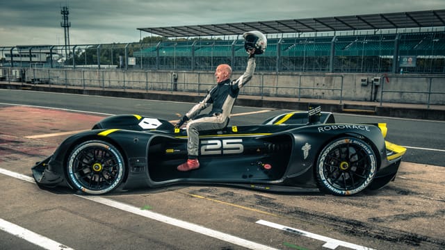 Is a human faster than Roborace? | Top Gear