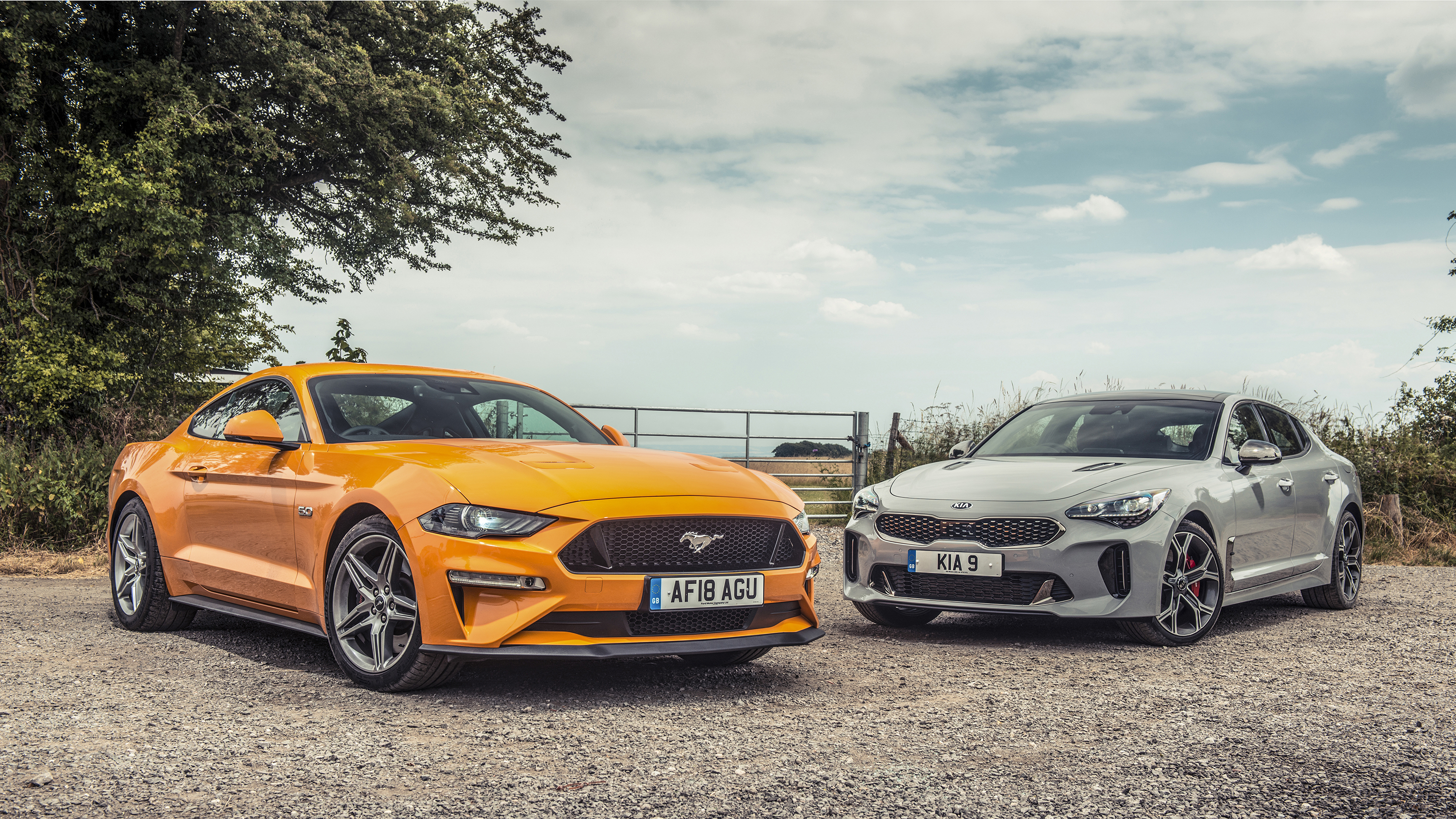Ford Mustang GT vs Kia Stinger GT S | Top Gear