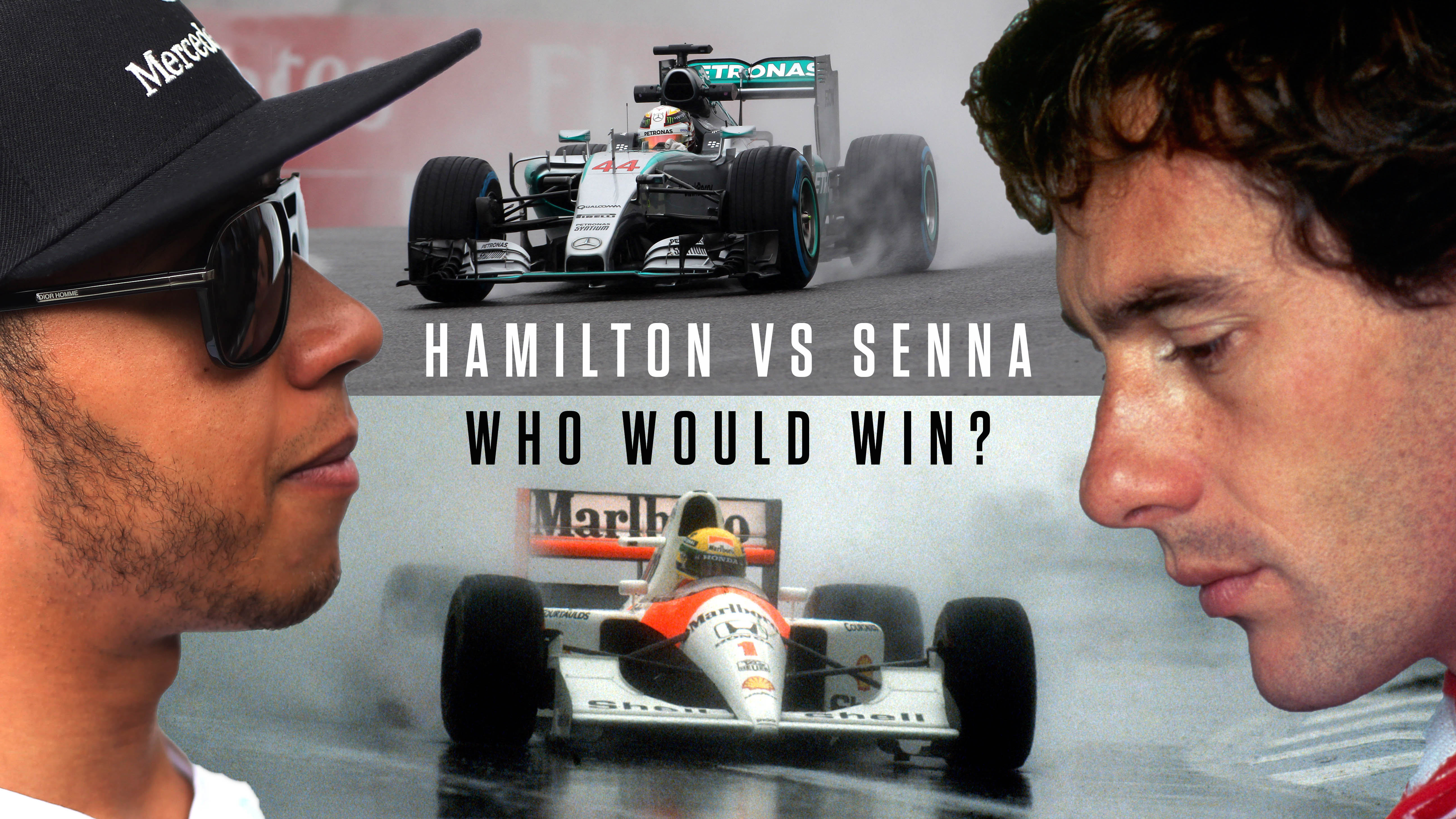Lewis Hamilton vs Ayrton Senna: who would win? | Top Gear