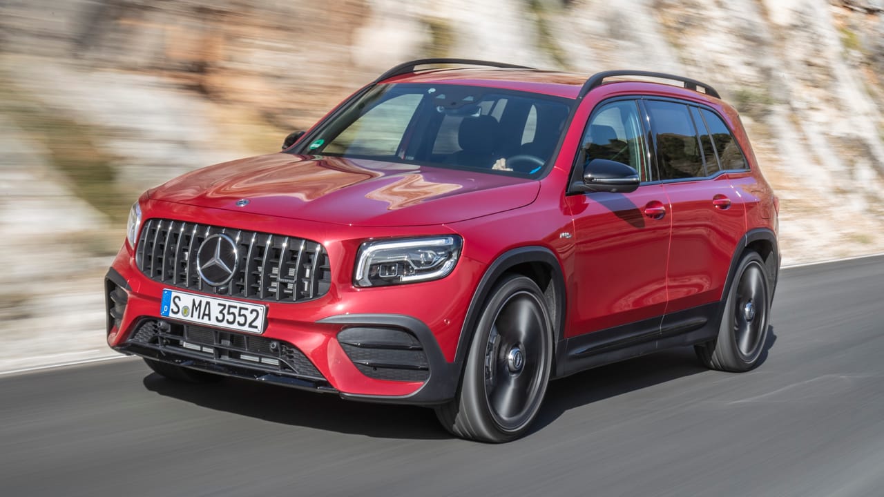 Mercedes-AMG GLB 35 review: 302bhp hot hatch SUV tested Reviews 2025 ...