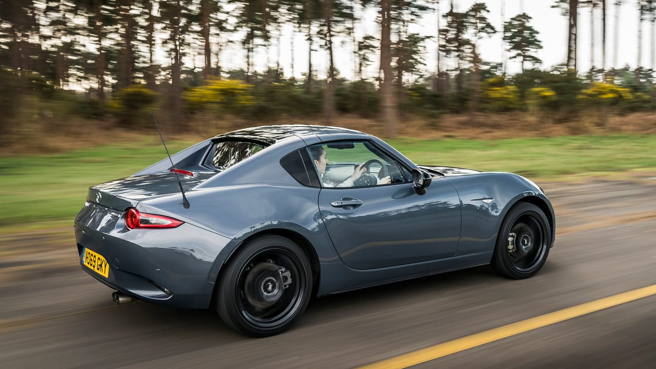 Mazda MX-5 RF 2.0 GT Sport Tech review: fun, but worth £32k? Reviews ...