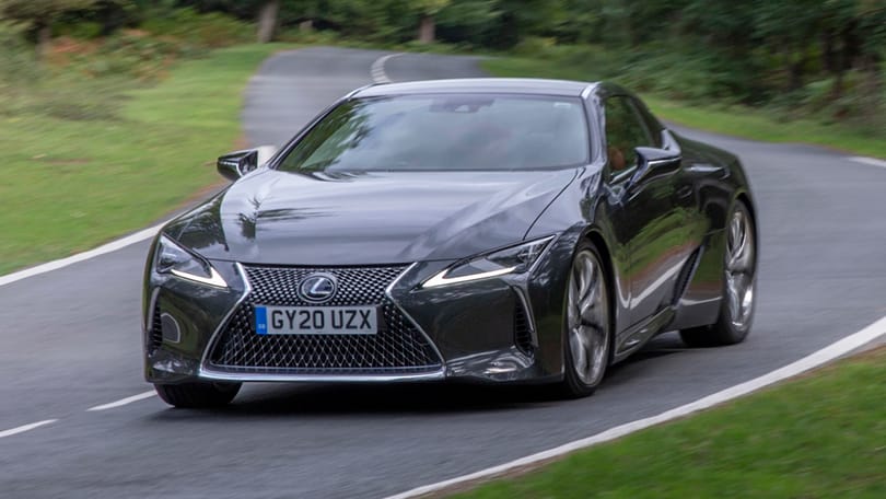 Lexus LC Driving, Engines & Performance | Top Gear