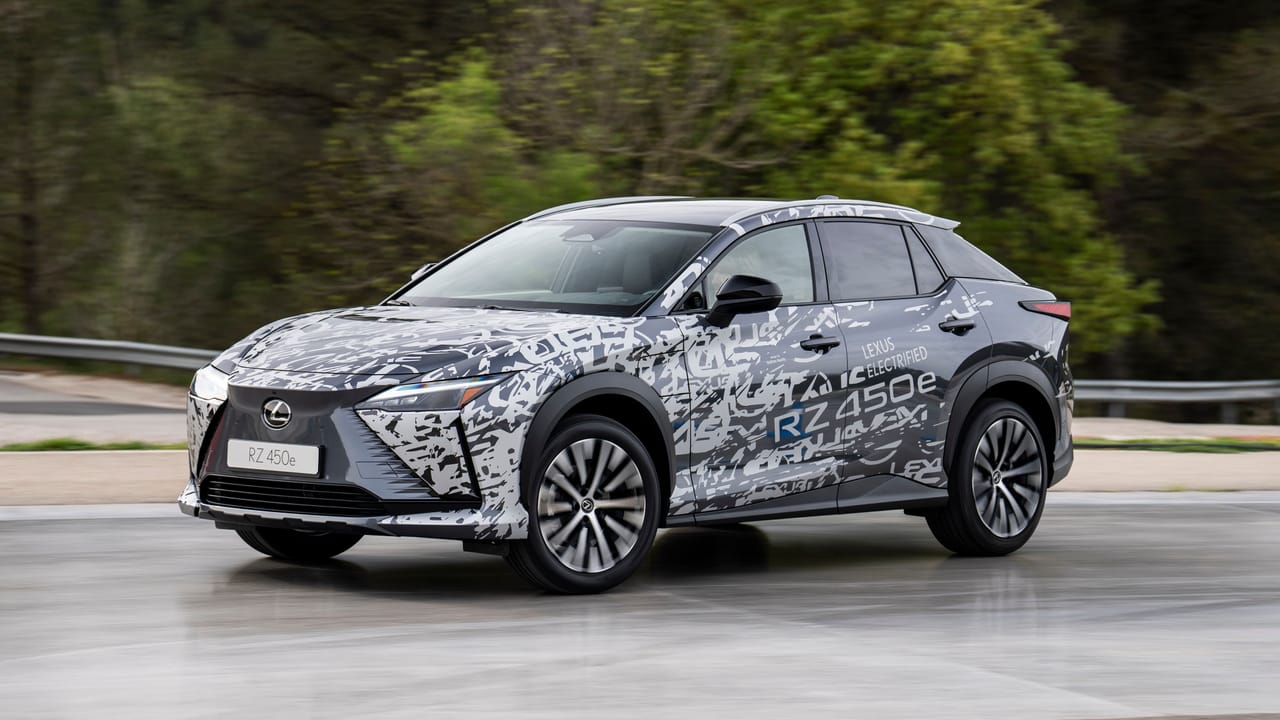 Lexus RZ Prototype review: first test of new 'One Motion Grip' yoke ...