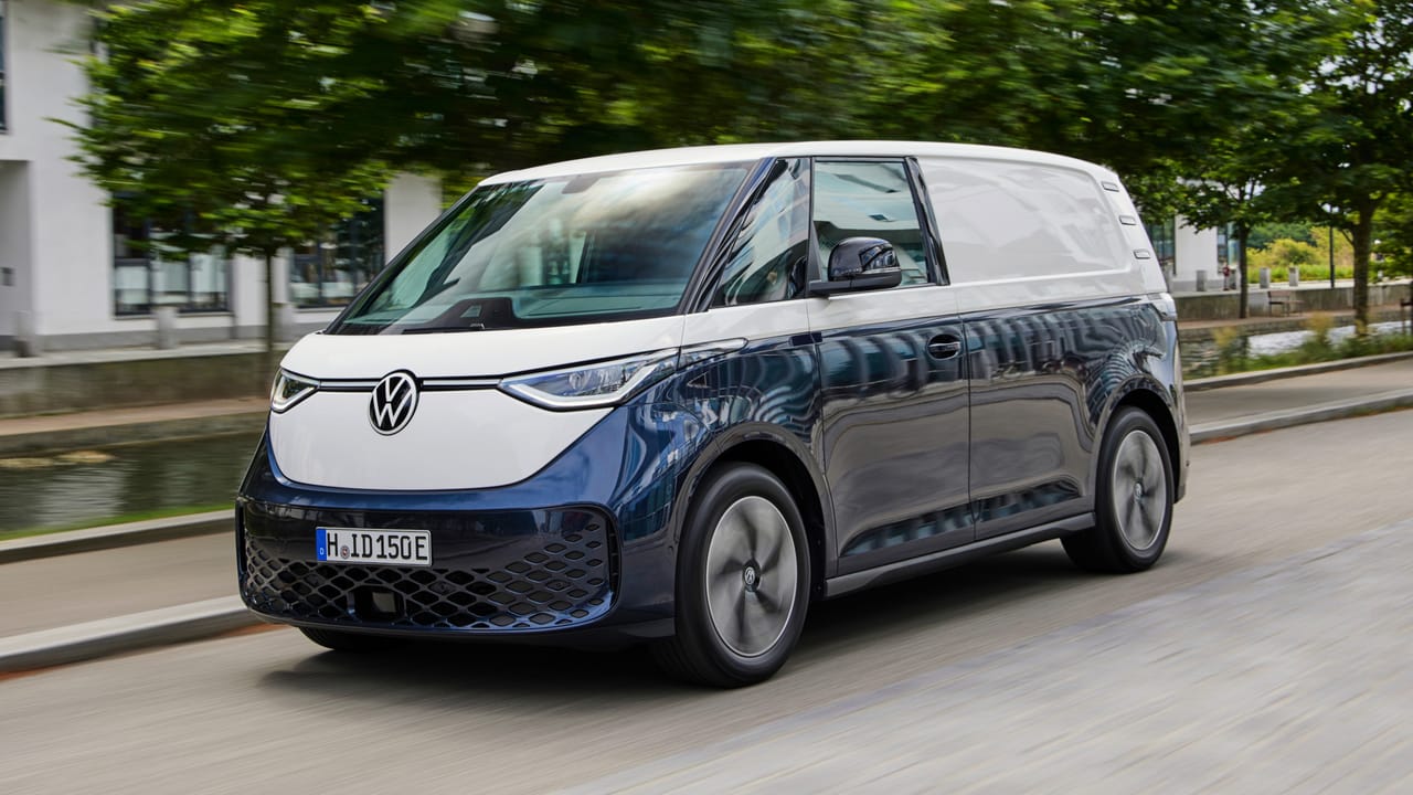 Volkswagen ID. Buzz Cargo review: electric microbus becomes an electric ...