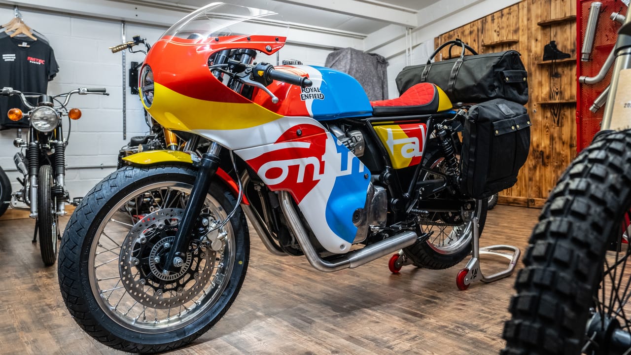 Royal Enfield Continental GT650 – TG's Custom Bike Build - Report No:9 ...