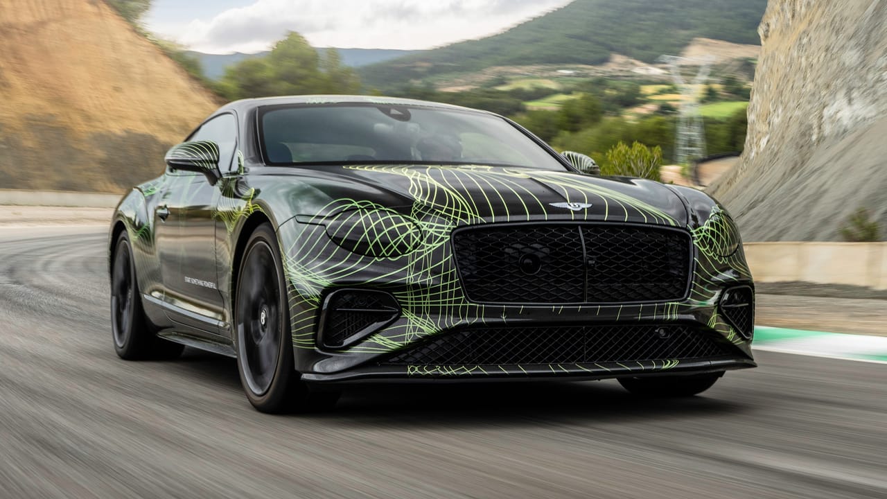 Bentley Continental GT Speed prototype review: the most powerful ...