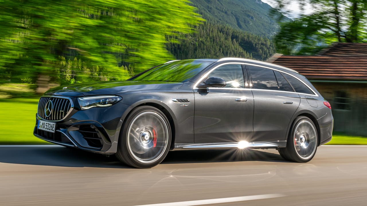 Mercedes-AMG E53 review: AMG’s plug-in hybrid E-Class comes over all ...