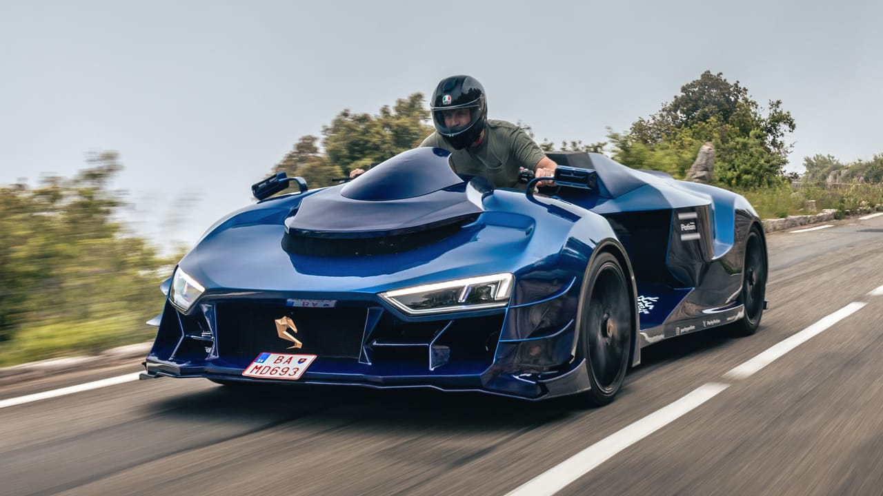 Engler Desat review: V10-engined quad bike driven... or should that be ...