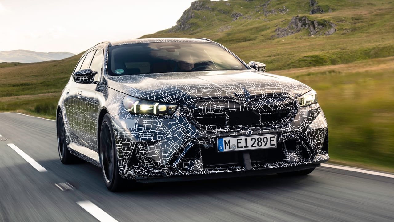 BMW M5 Touring prototype review: brace, brace… 2.5-tonne hot estate ...