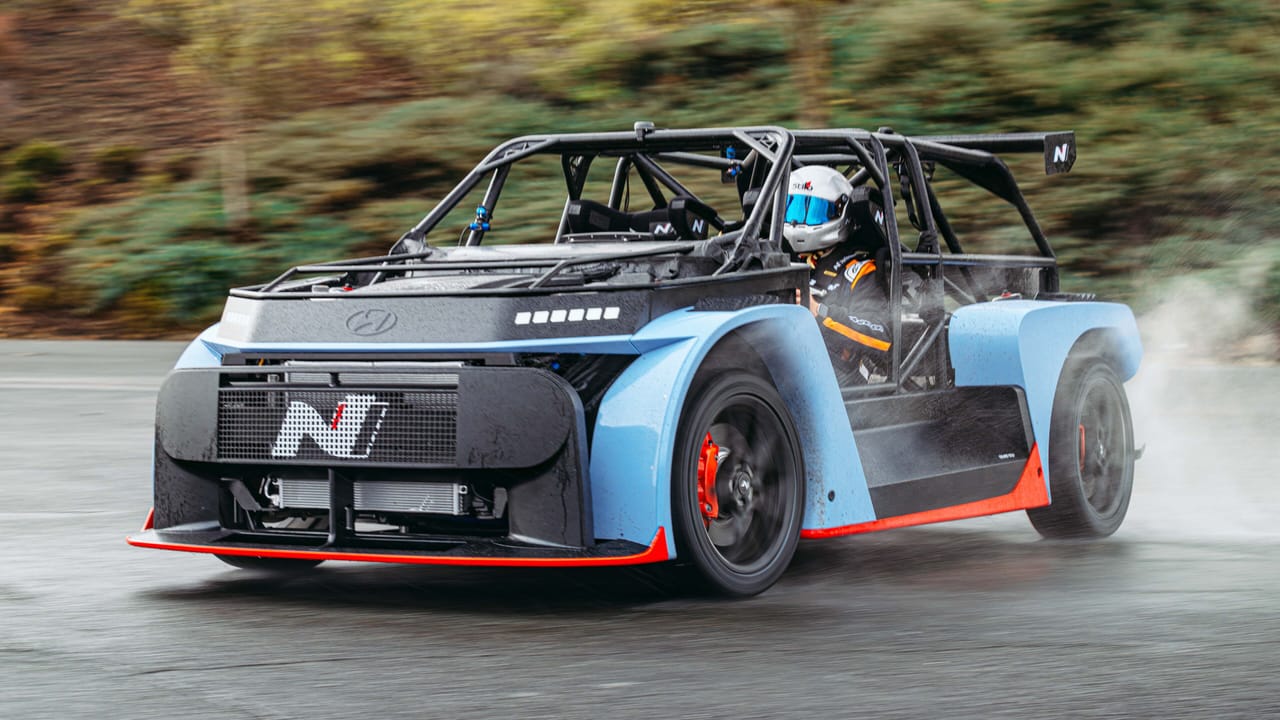 Hyundai RN24 prototype review: a 4WD hot hatch with supercar firepower Reviews 2025 | Top Gear
