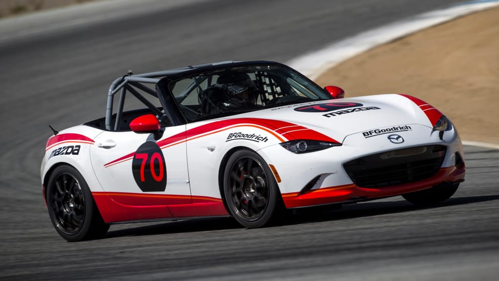 Mazda MX-5 review: Global Cup Racer tested on track Reviews 2025 | Top Gear
