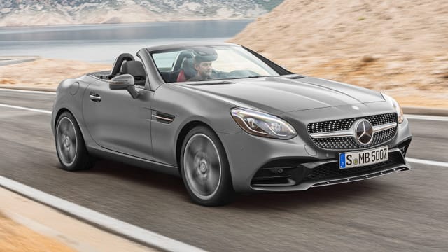 Review: the four-cylinder turbo Mercedes SLC 300 Reviews 2025 | Top Gear