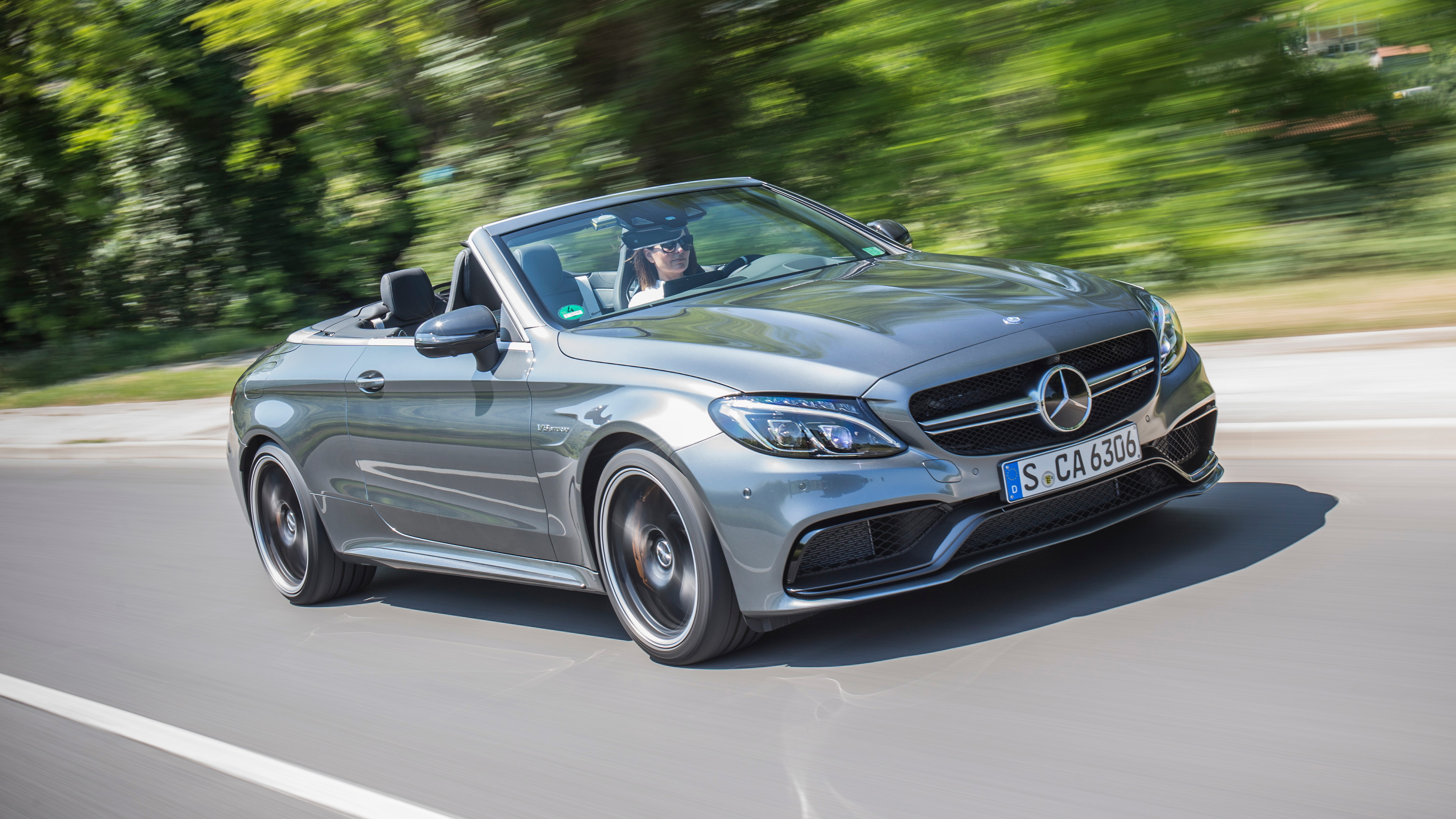 Mercedes-AMG C63 review: 503bhp S Cabriolet driven | Top Gear